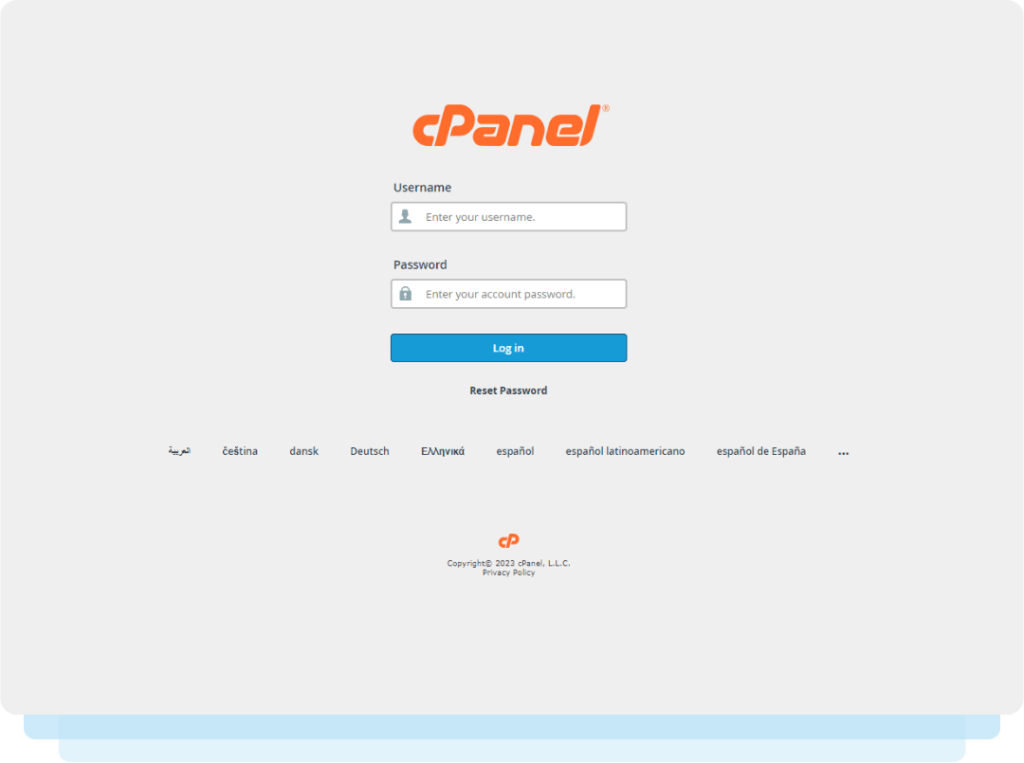cPanel Shared Hosting - Buy shared hosting in India – Ryel Digital